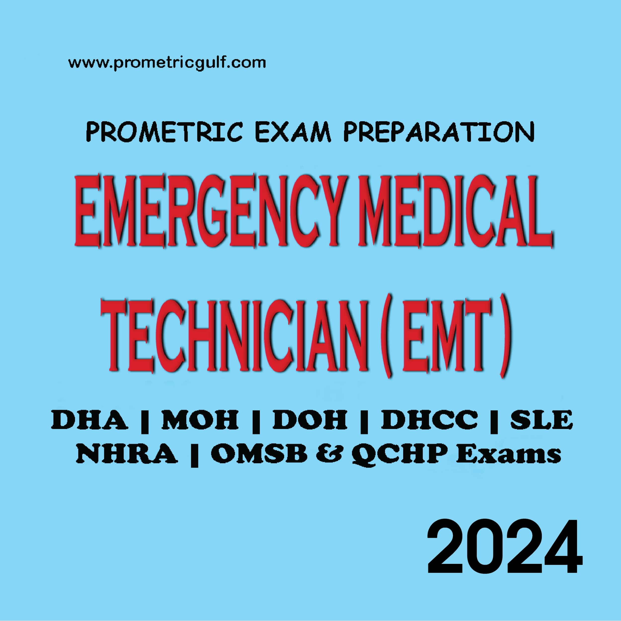 Emergency Medical Technician EMT MCQs for Prometric Exam 2024 | Solved ...
